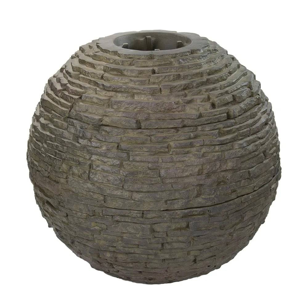 Aquascape Large Stacked Slate Sphere | Ponds Online