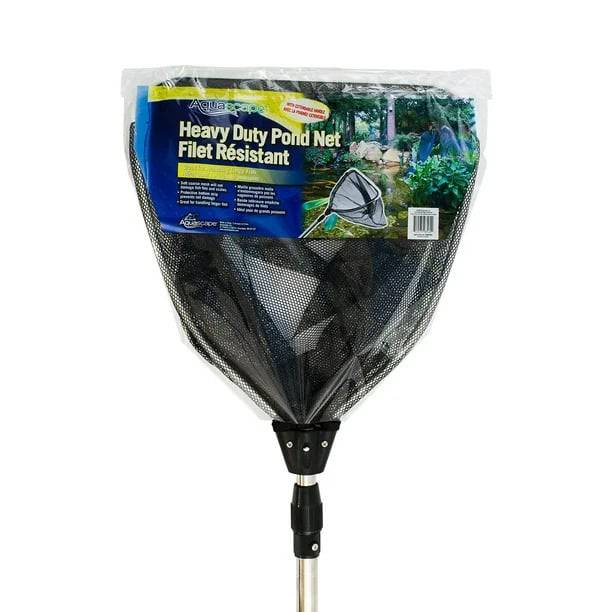 Aquascape Heavy Duty Pond Skimmer Net With Extendable Handle - Black ...