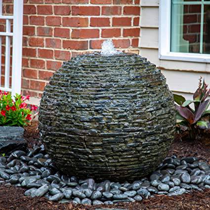 Aquascape Medium Stacked Slate Sphere | Ponds Online