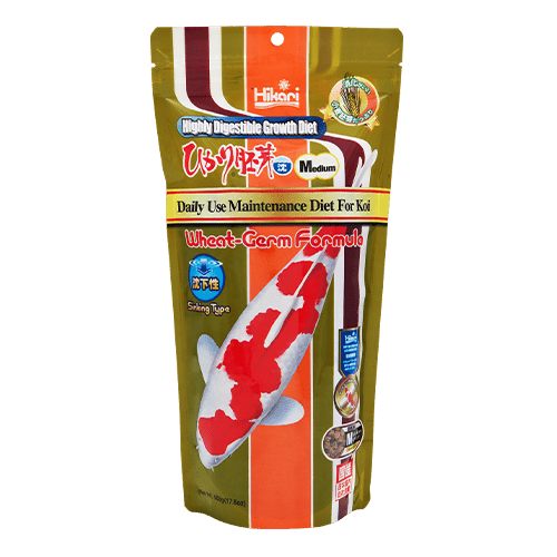 Hikari Sinking Wheat Germ - Medium 17.6oz (500g) | Ponds Online