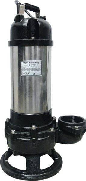 Matala Geyser Hi-Flow GHF18000 Stainless Steel Waterfall Pump | Ponds ...