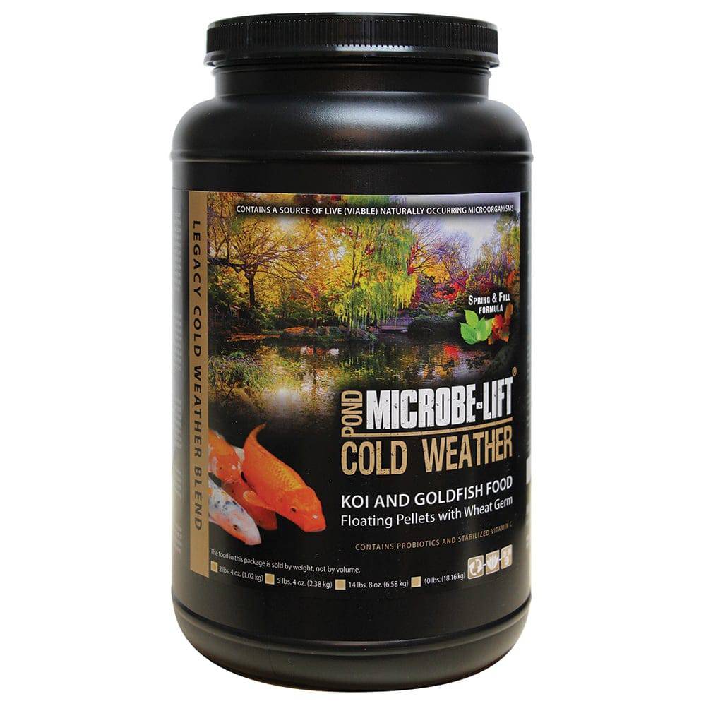 Microbe-Lift Legacy Cold Weather Koi & Goldfish Food - 5 lbs. 4 oz ...