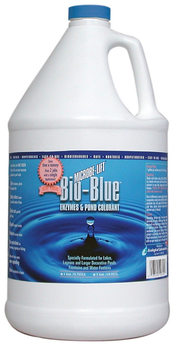 Microbe-Lift Bio-Blue Enzymes & Pond Colorant - 16 oz. | Ponds Online