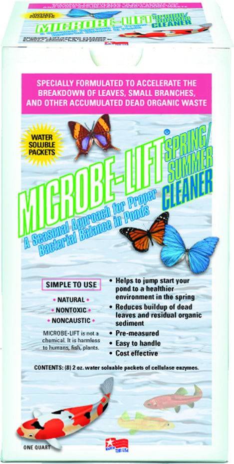 Microbe-Lift Spring/Summer Cleaner - (8) 2 oz. Enzyme Packages | Ponds ...
