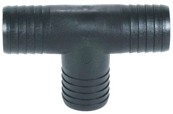 Barbed Hose Tee - 1" Hose X 1" Hose | Ponds Online
