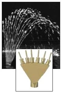 Proeco Products 1" Finger Jet Fountain Nozzle | Ponds Online